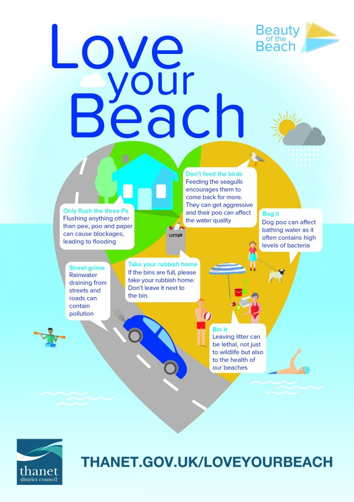Keeping the beaches clean - Thanet