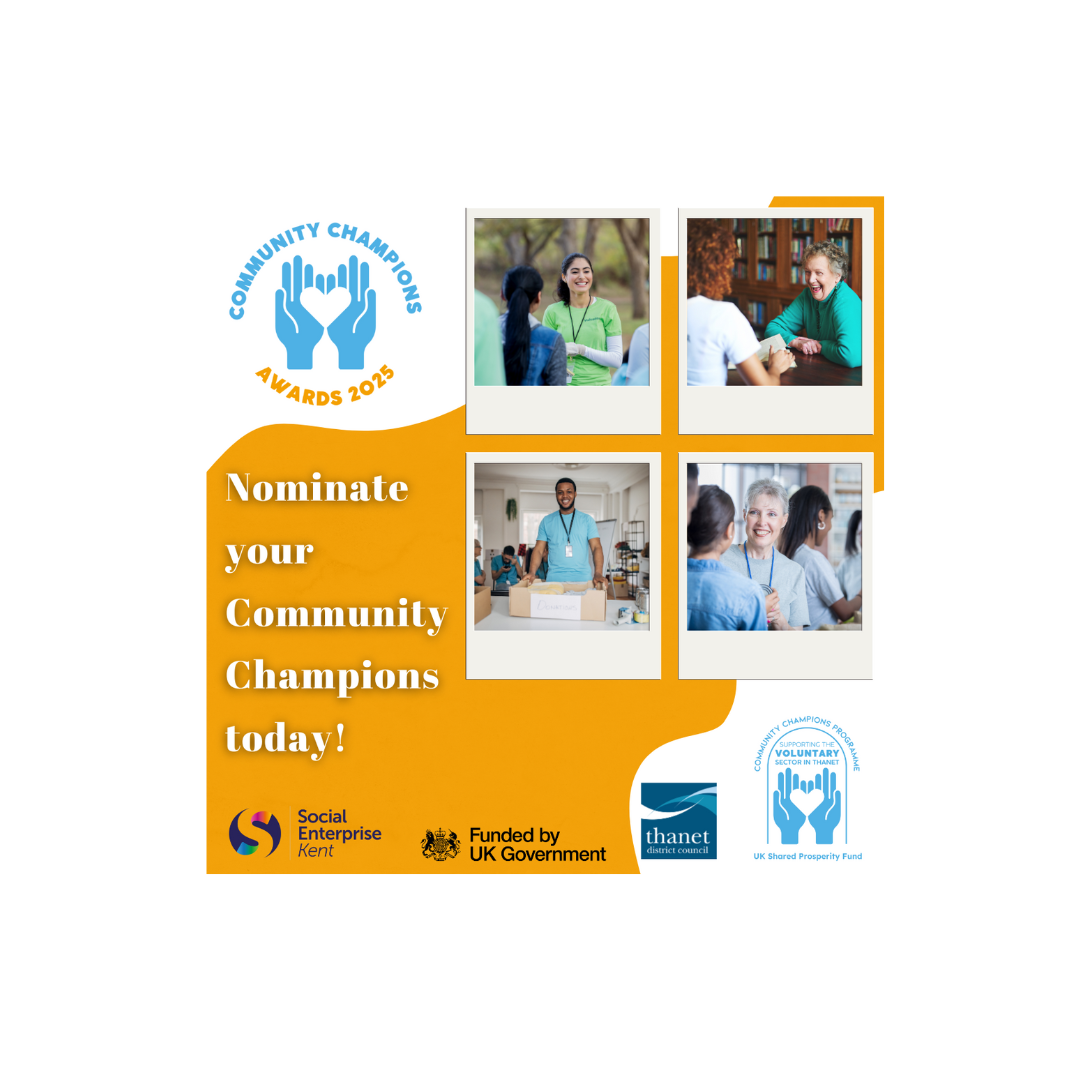 Nominations invited for Thanet Community Champions Awards 2025 - Thanet