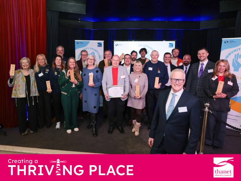 Thanet Community Champions celebrated at awards ceremony - Thanet